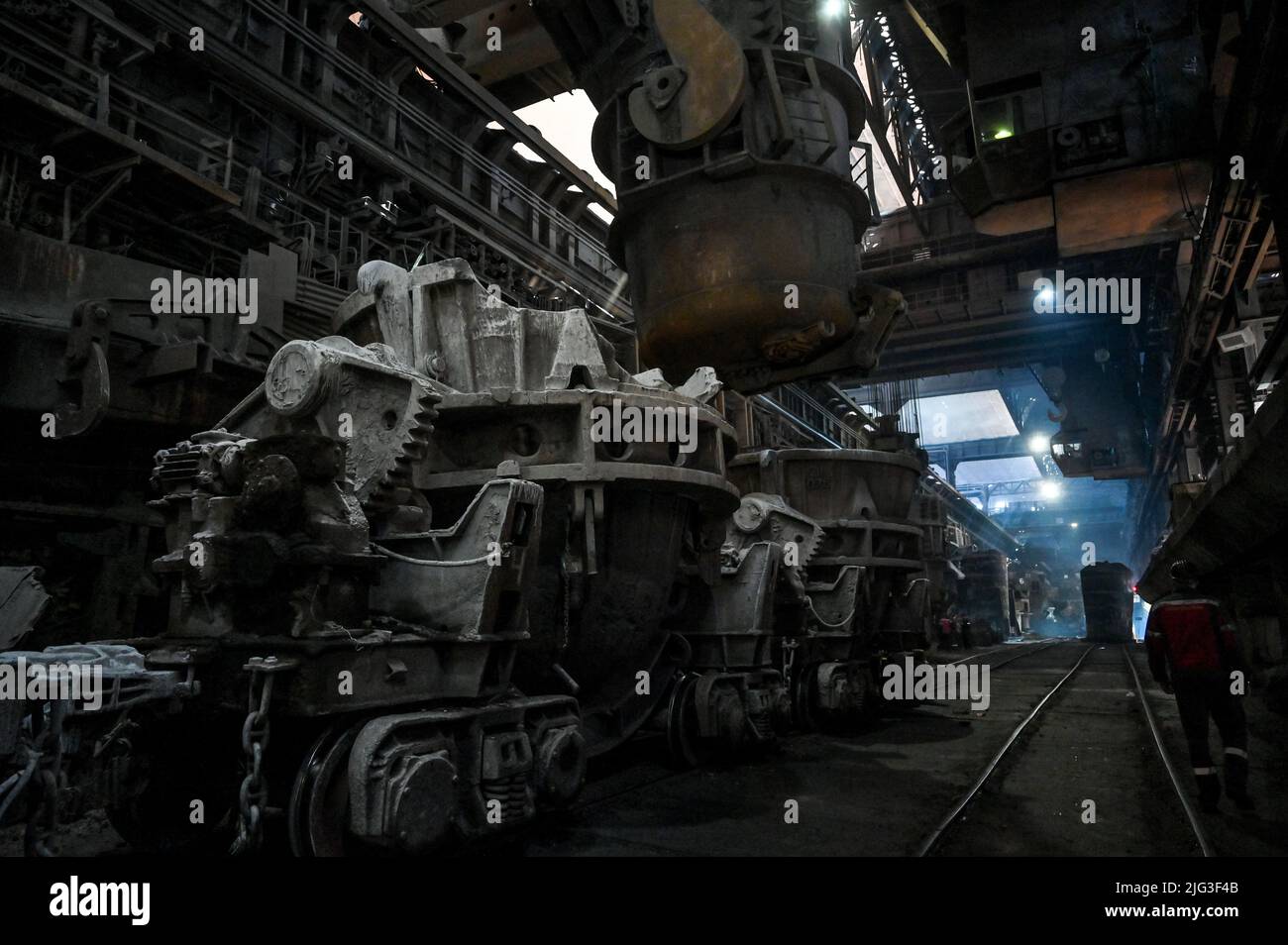 Open hearth furnace hi-res stock photography and images - Alamy