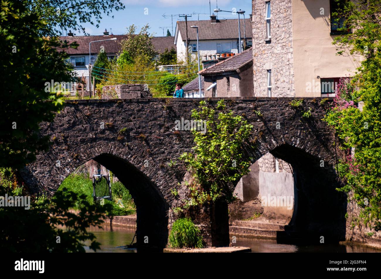 Ireland's oldest surviving bridge located in Trim is a medieval pointed ...