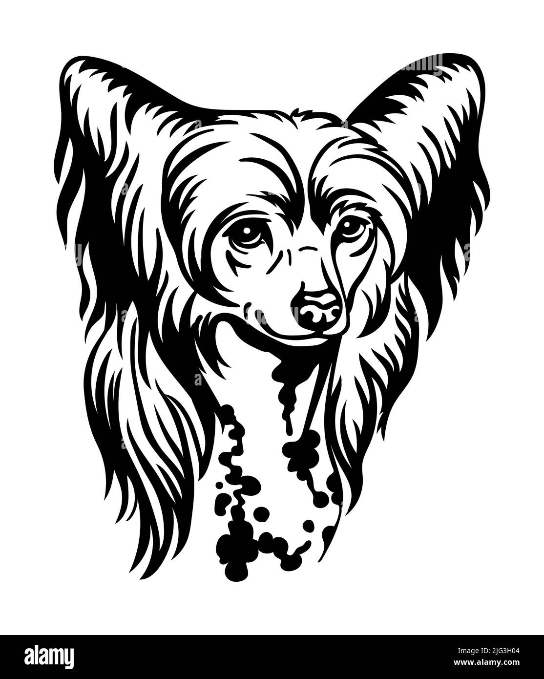 Crested view Stock Vector Images - Alamy