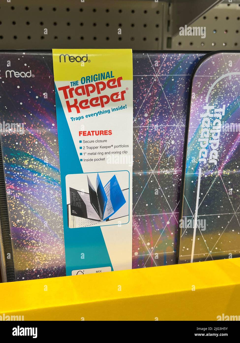 The Original Trapper Keeper from Mead on the shelf at a Target store ...