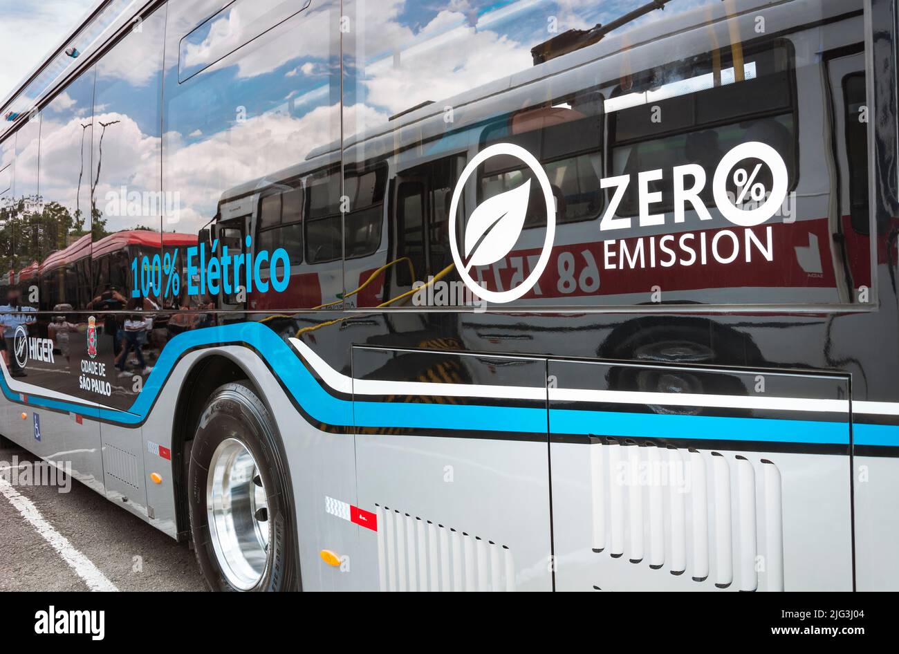 Higer Azure A12 BR (2021), held in the city of São Paulo Stock Photo ...