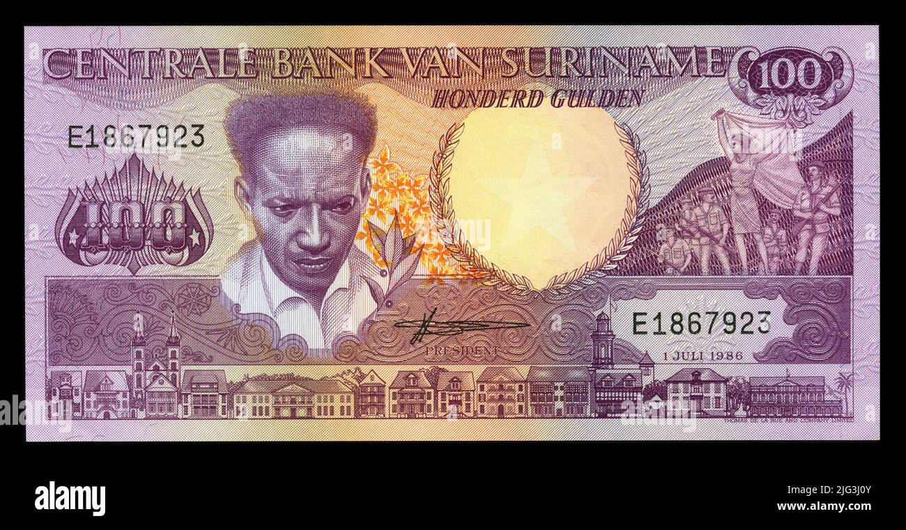 100 guilders note hi-res stock photography and images - Alamy