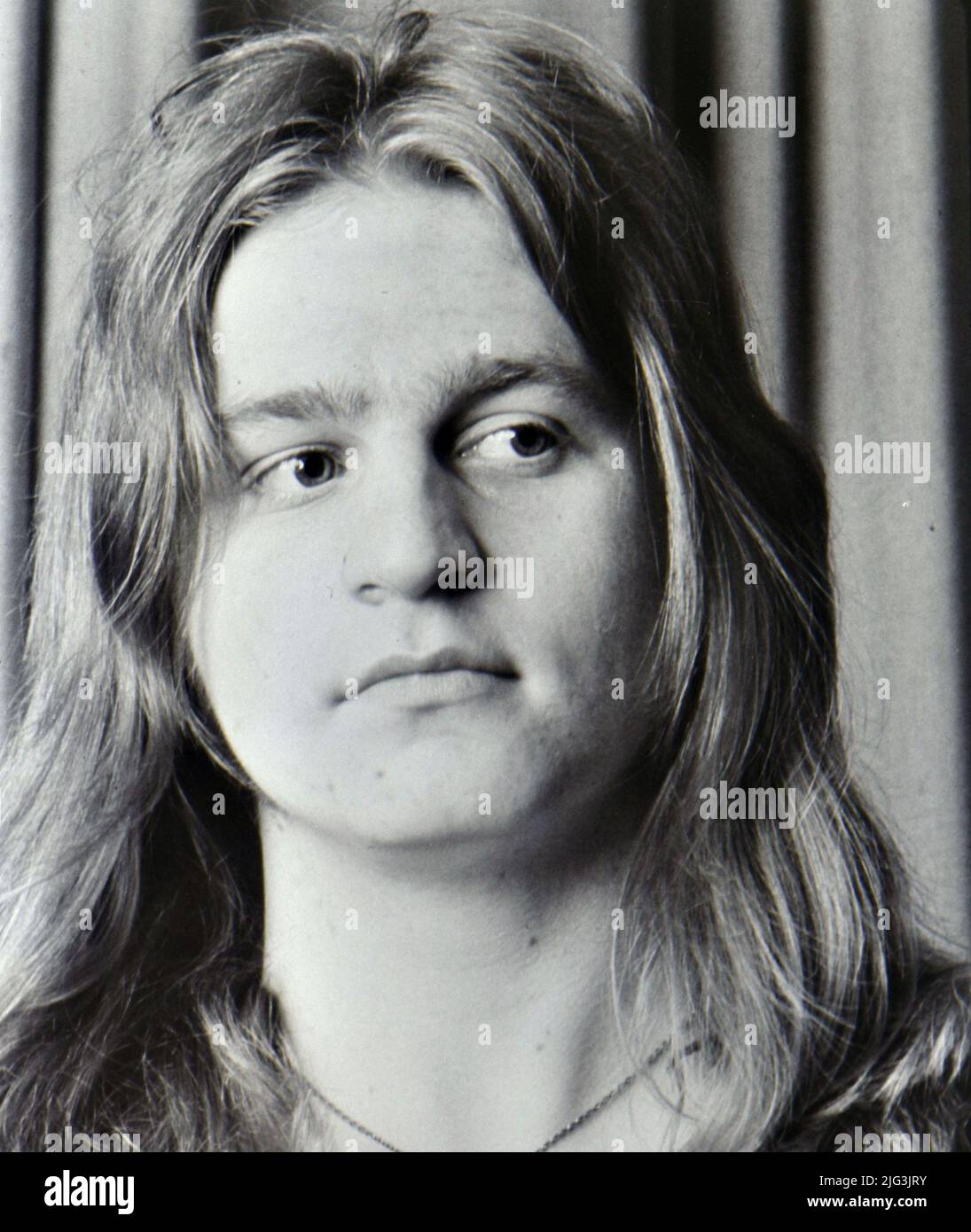 ROXY MUSIC UK ro k group in September 1973 with Paul Thompson Stock ...