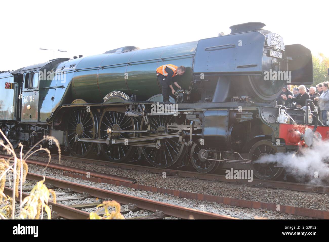 The Flying Scotsman Stock Photo - Alamy