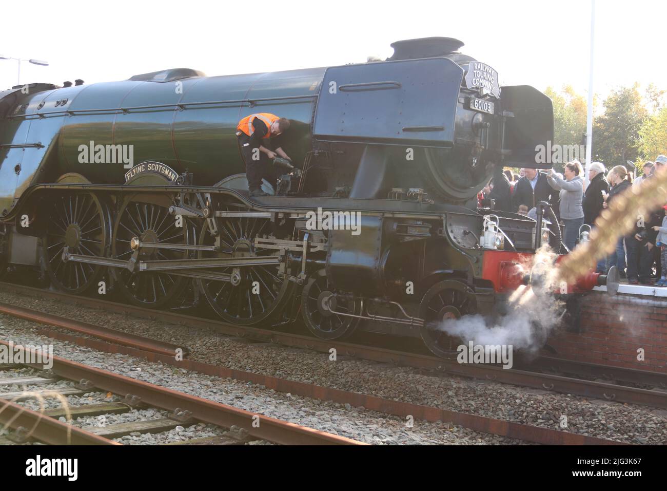 The Flying Scotsman Stock Photo - Alamy