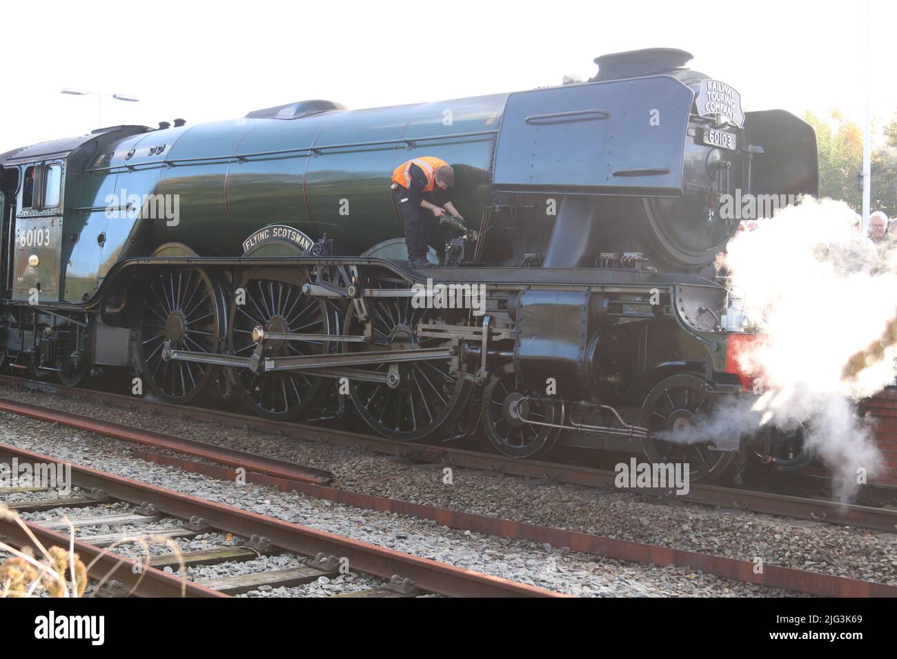 The Flying Scotsman Stock Photo - Alamy
