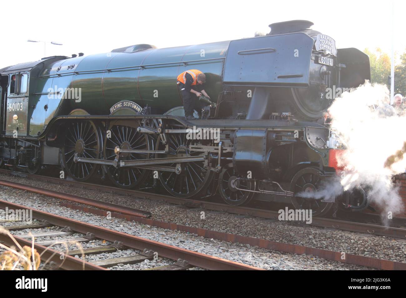 The Flying Scotsman Stock Photo - Alamy