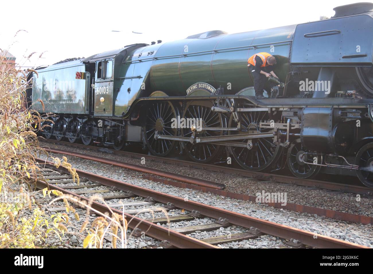 The Flying Scotsman Stock Photo - Alamy