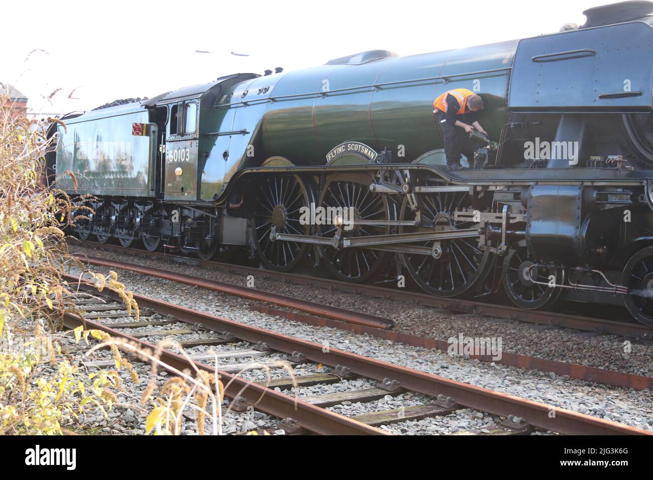 The Flying Scotsman Stock Photo - Alamy