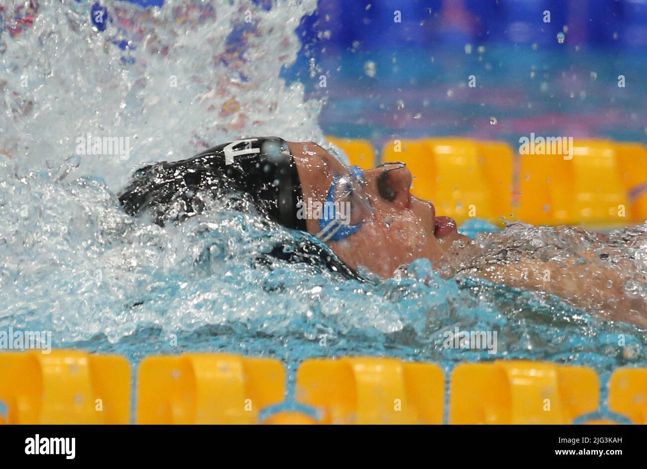 Phoebe Bacon of USA Finale 200 M Backstroke Women during the 19th FINA ...