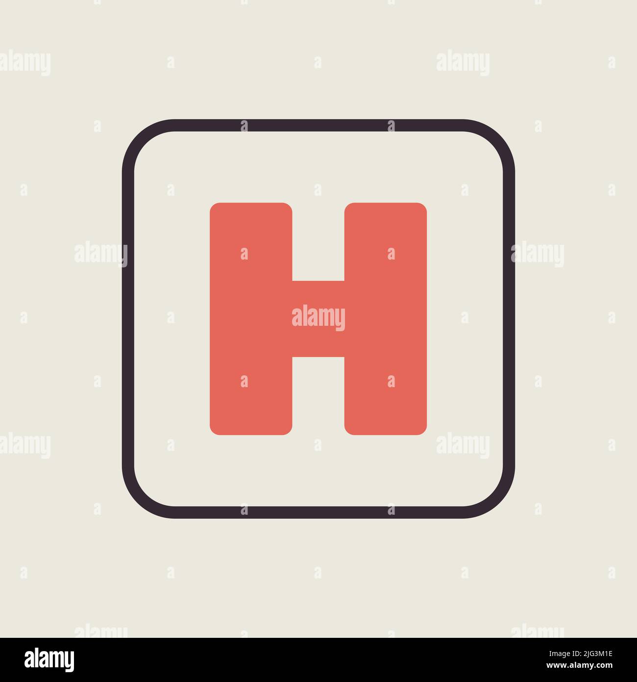 Hospital vector icon. Medicine and healthcare, medical support sign ...
