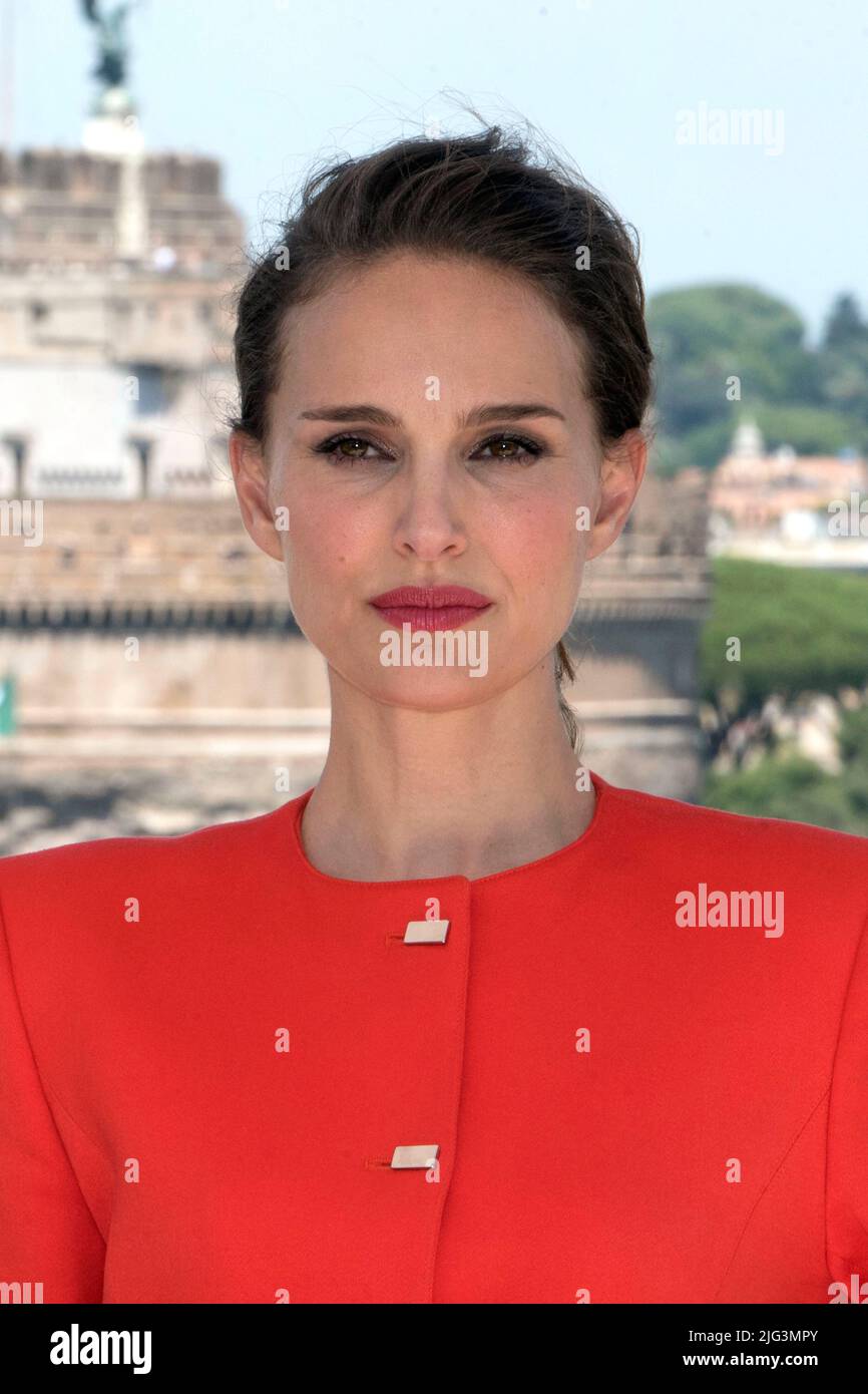 Italy, Rome, July 7th, 2022 : Natalie Portman at the photocall of the ...