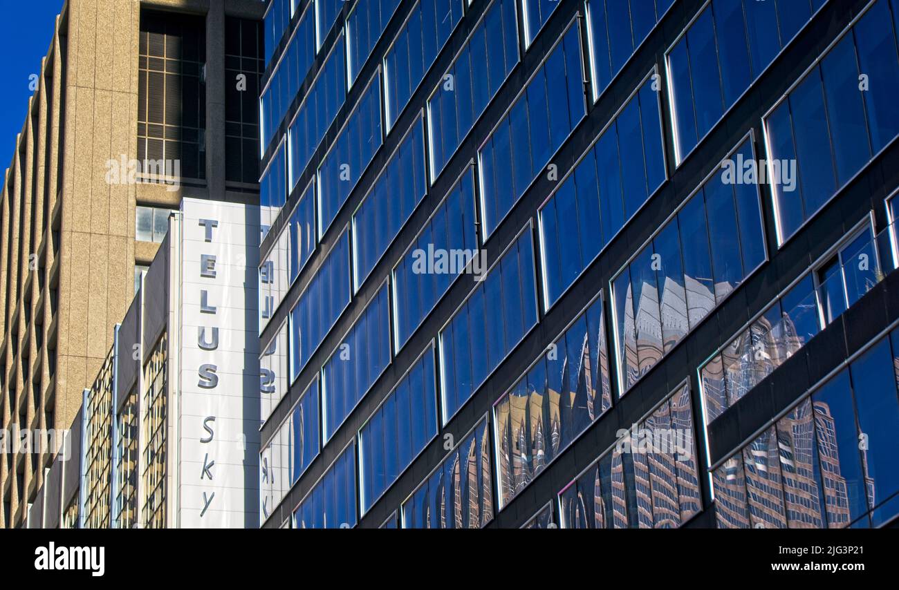 Telus Sky Downtown Calgary Alberta Stock Photo - Alamy