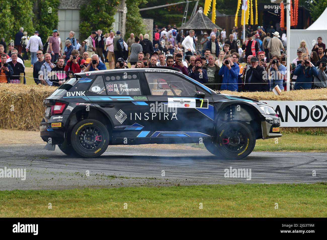 Ruairi Bell, Skoda Fabia R5, Contemporary Rally Cars, Forest Rally ...