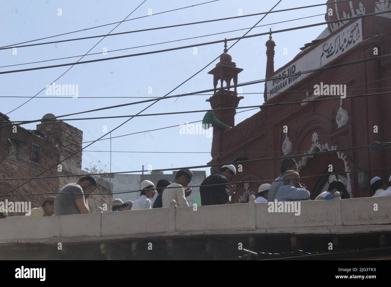 Glimpses of Old Delhi, Chawri Bazaar Stock Photo - Alamy