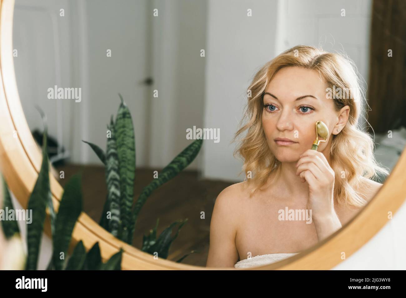 The concept of skin care after 30 years Stock Photo - Alamy