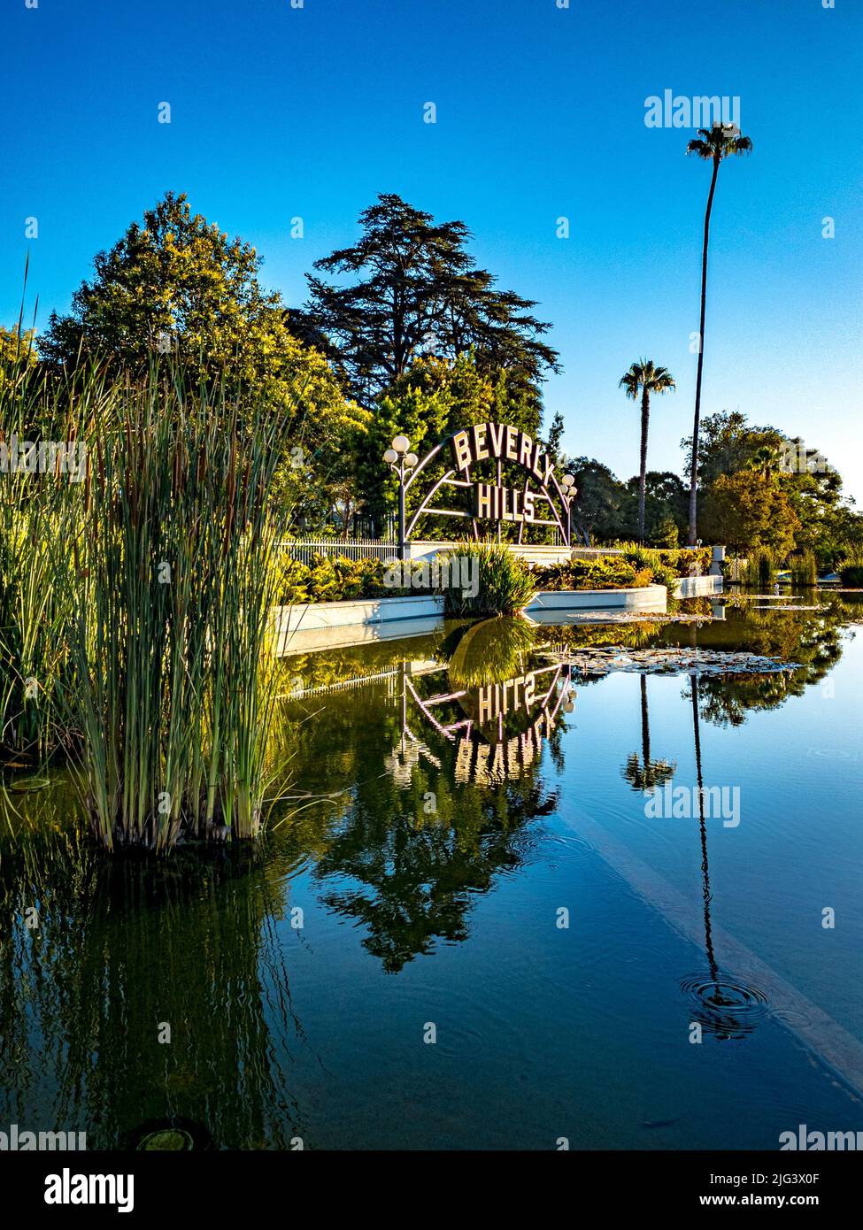 The Beverly Hills sign Stock Photo - Alamy
