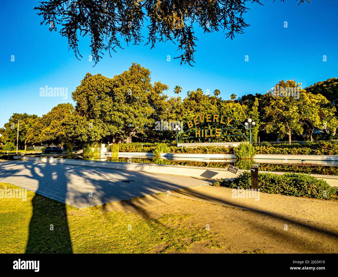 The Beverly Hills sign Stock Photo - Alamy