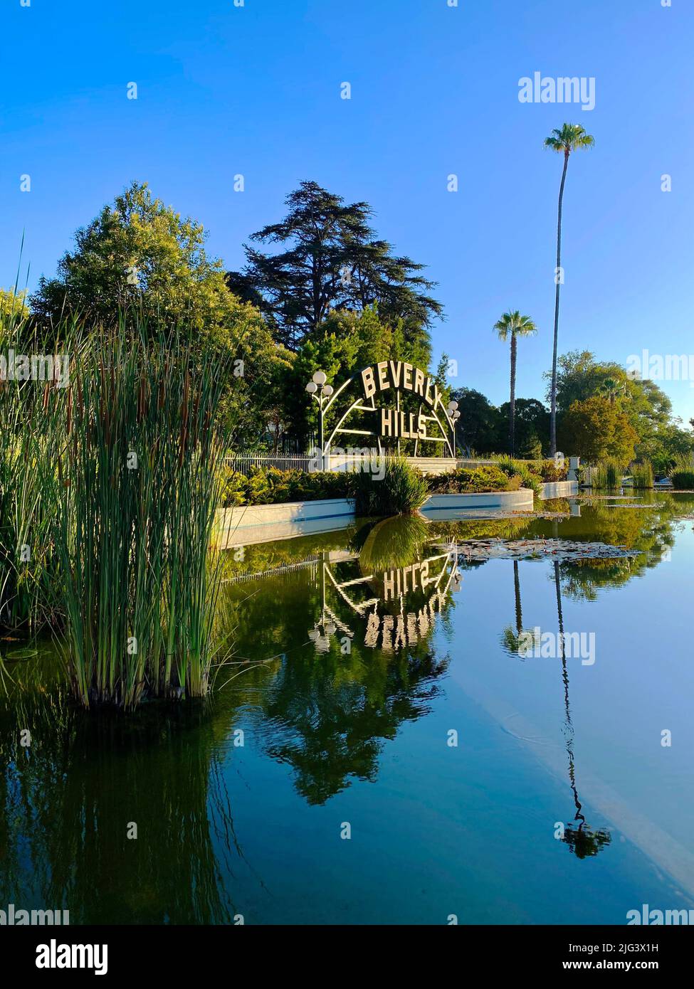 The Beverly Hills sign Stock Photo - Alamy