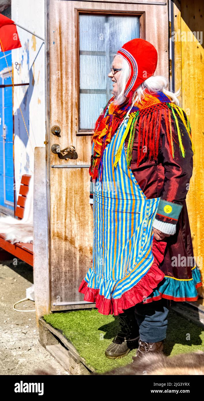 Traditional sami female hi-res stock photography and images - Alamy
