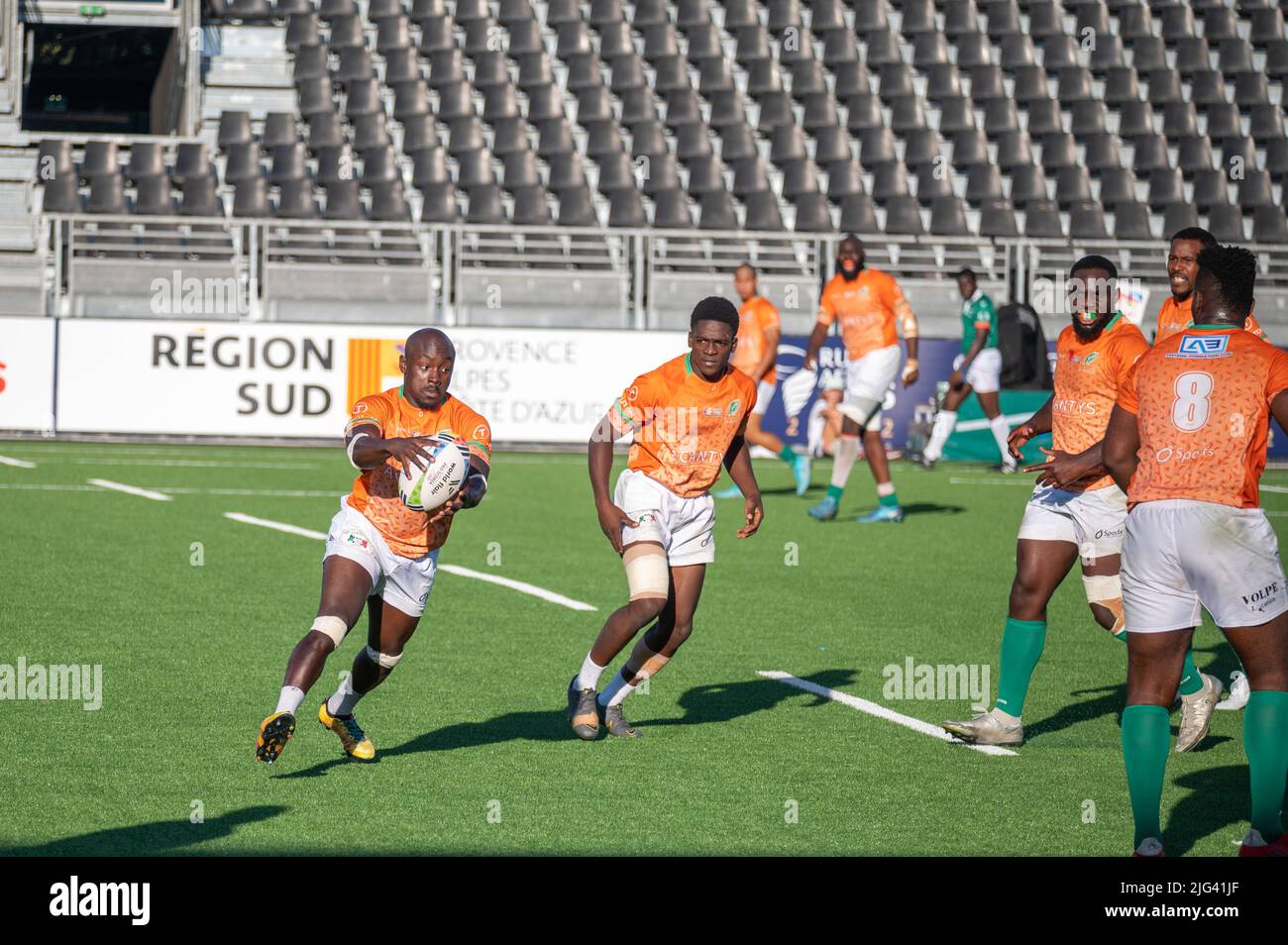 Ivory Coast Team during the Rugby Africa Cup 2022, World Cup 2023 ...
