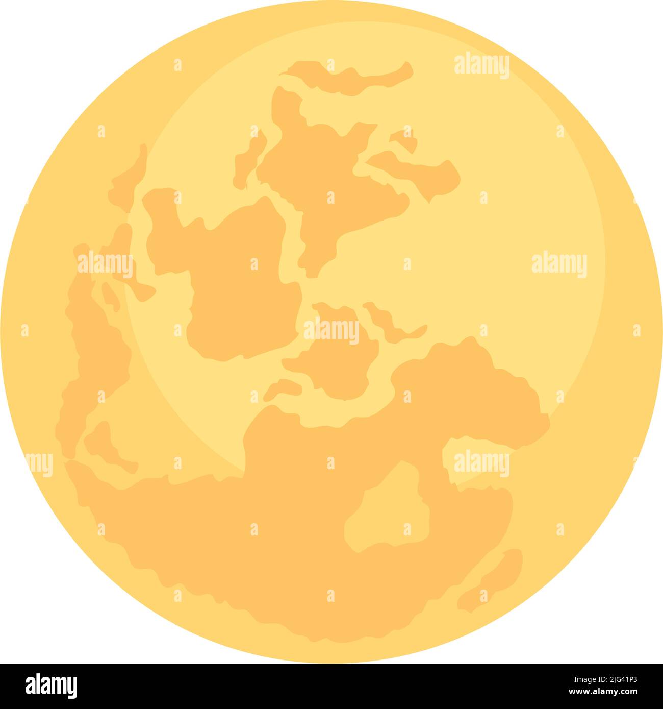 yellow full moon phase Stock Vector Image & Art - Alamy