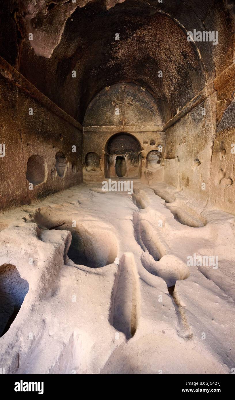 Gumusler Cave Monastery, Gümüsler, Turkey Stock Photo - Alamy