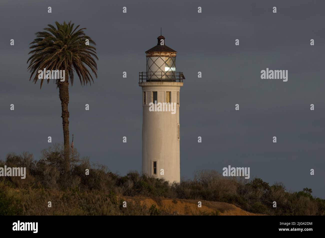 Point Vicente Lighthouse in Rancho Palos Verdes, Los Angeles County ...