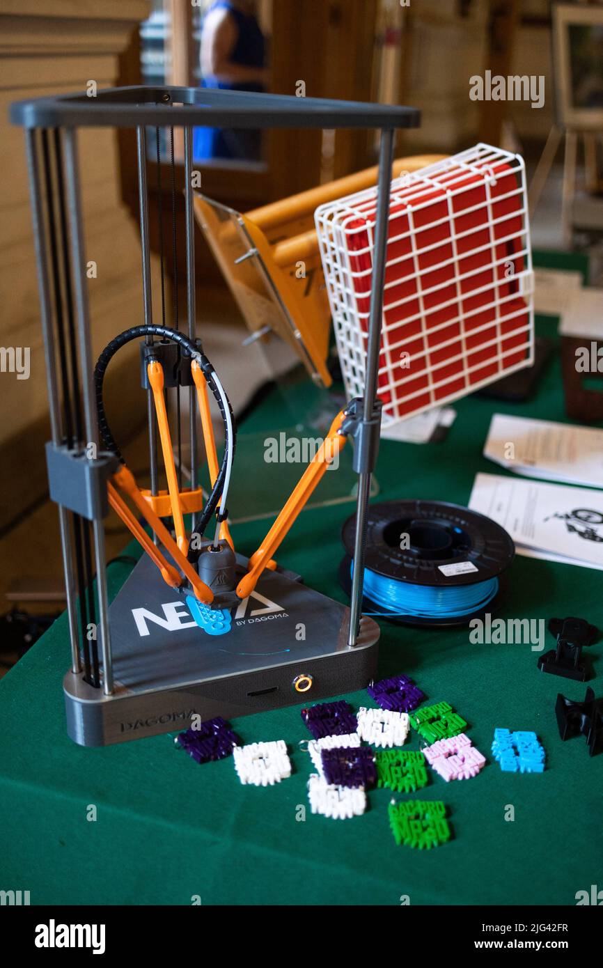 3D Printer at la Sorbonne during French Highschool General Contest ...