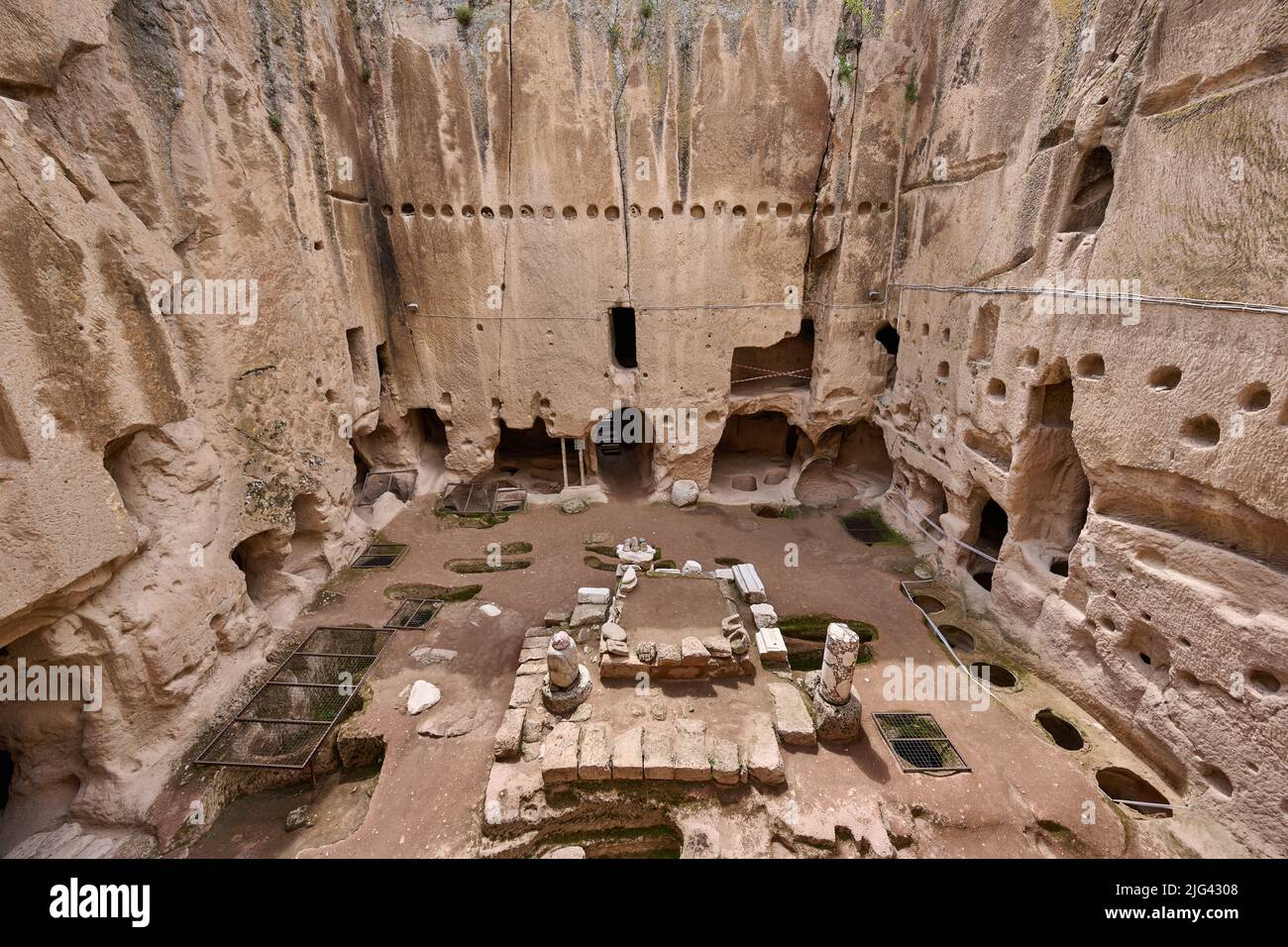 Gumusler Cave Monastery, Gümüsler, Turkey Stock Photo - Alamy