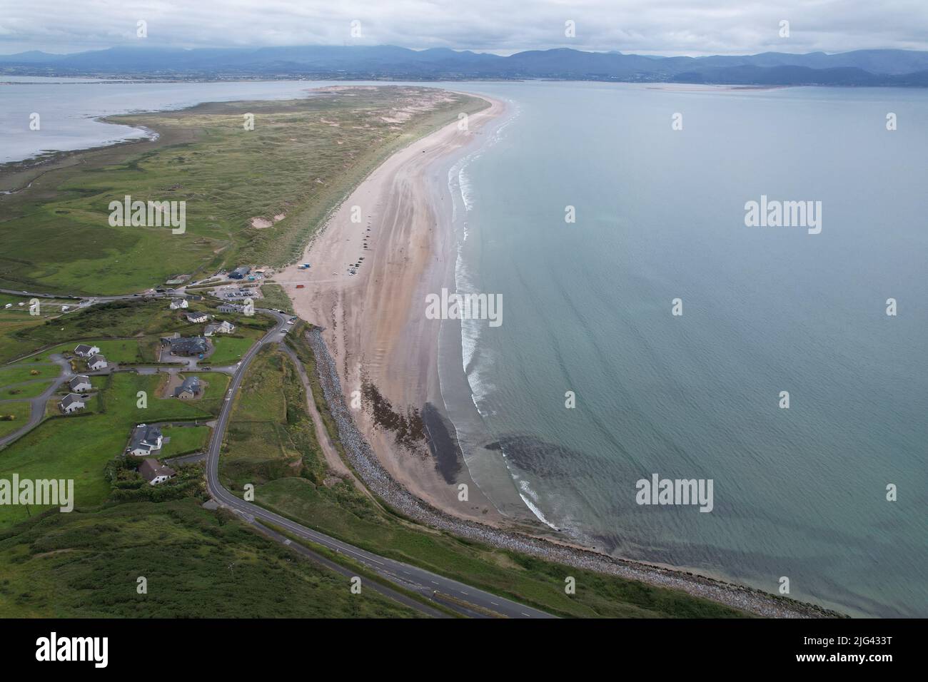 Inch beach ireland aerial hi-res stock photography and images - Alamy