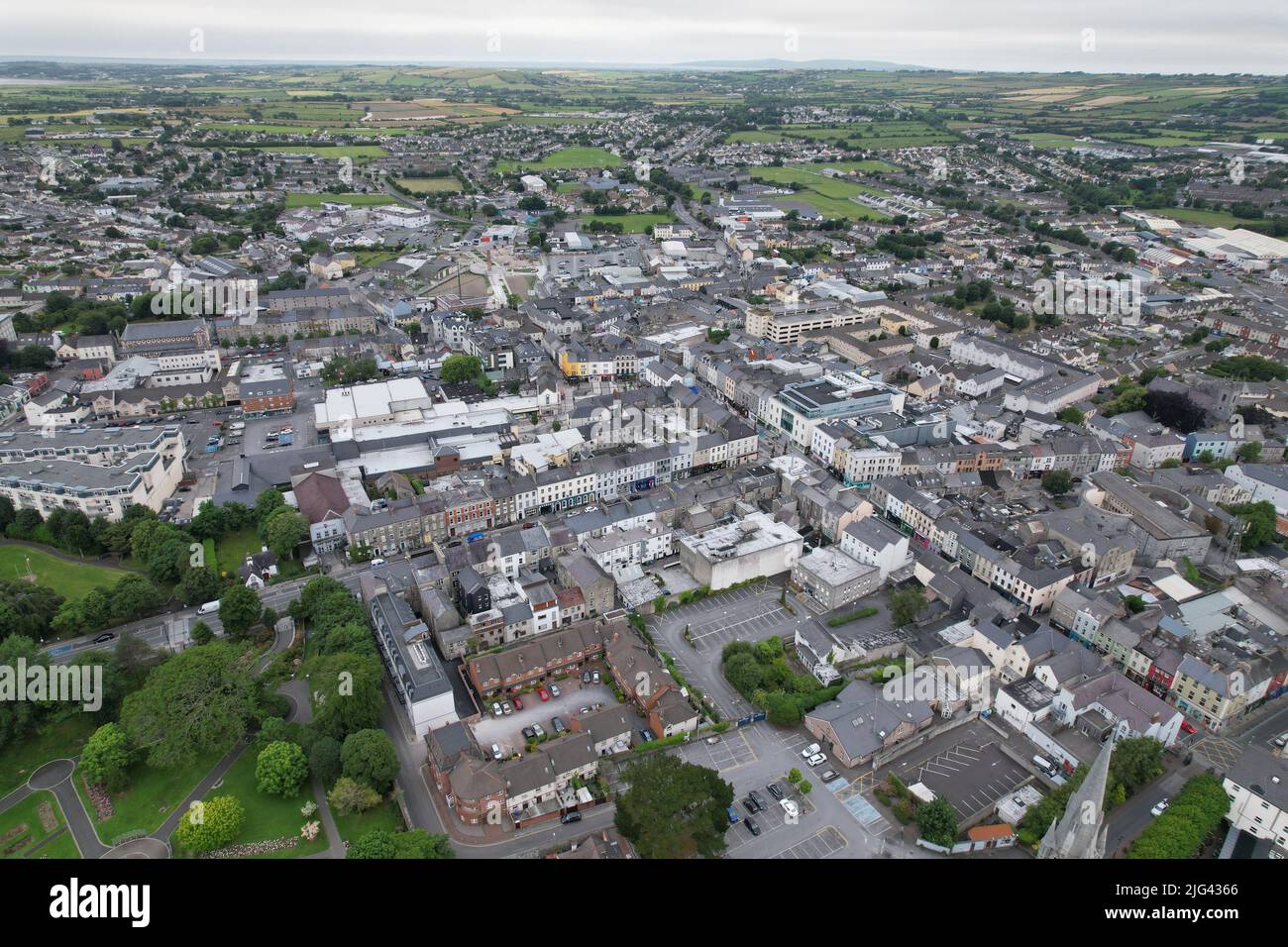 Aerial view tralee hi-res stock photography and images - Alamy