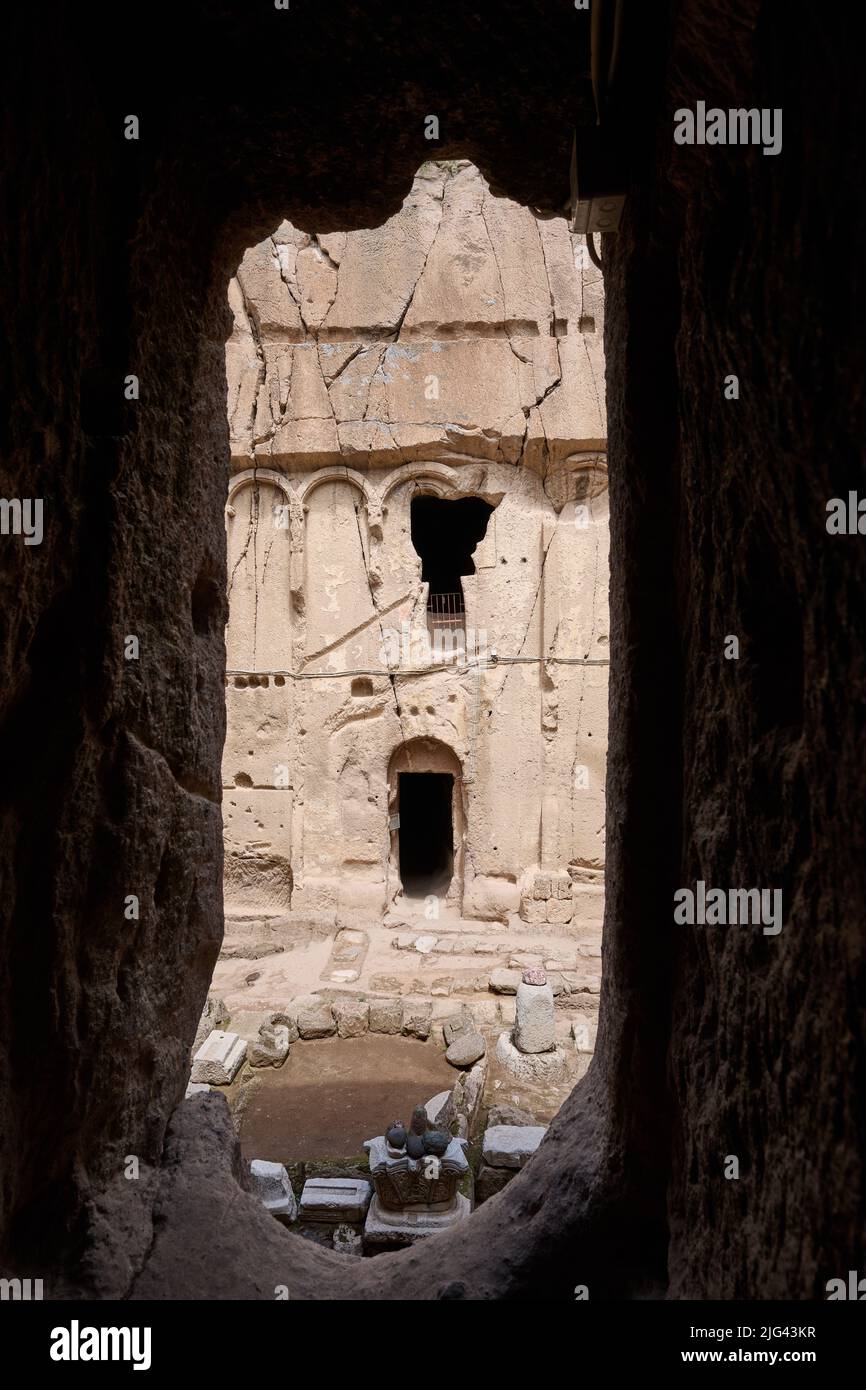 Gumusler Cave Monastery, Gümüsler, Turkey Stock Photo - Alamy