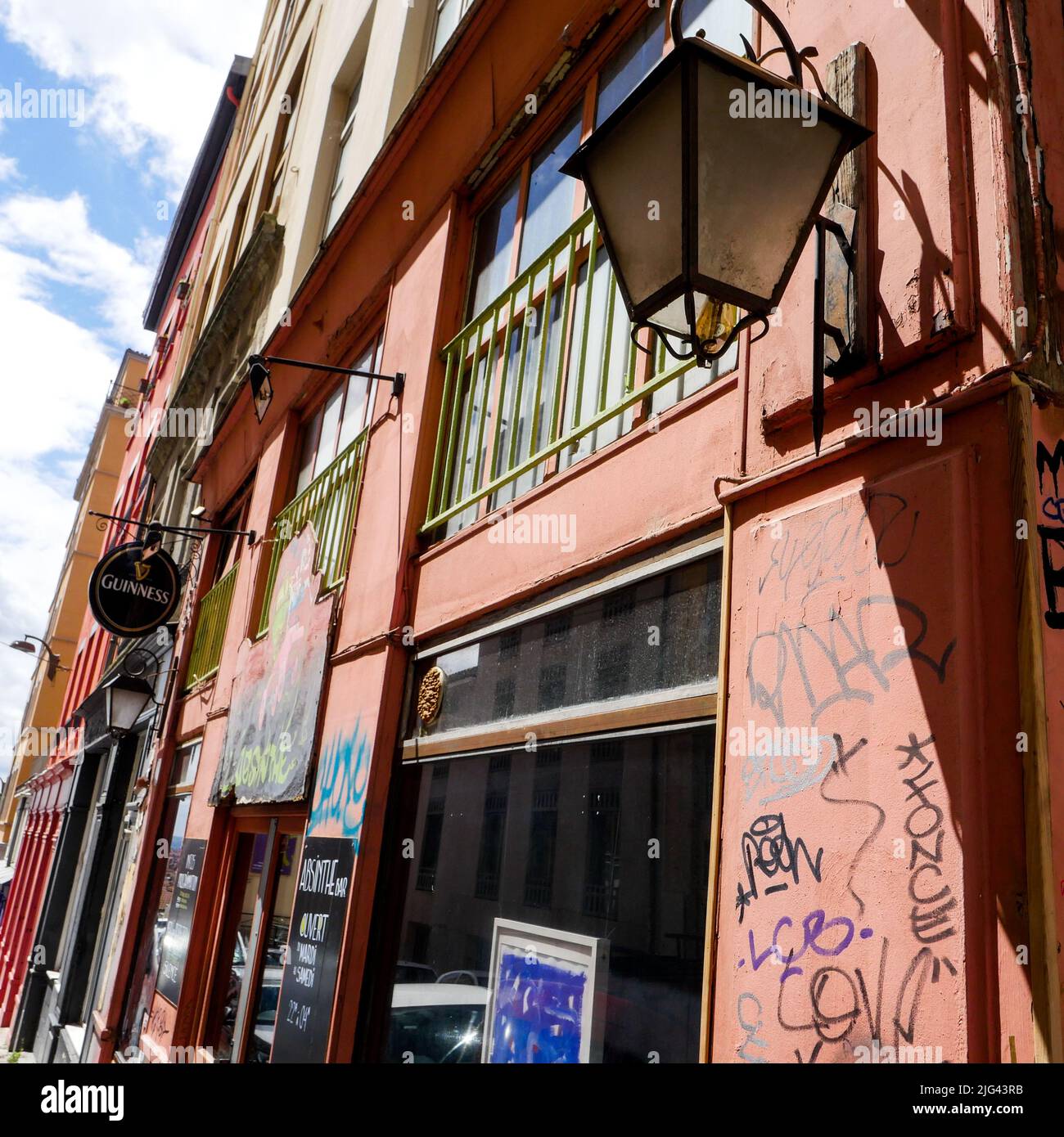 La Croix-Rousse district, a ballad in the footpath of Flora Triistan ...