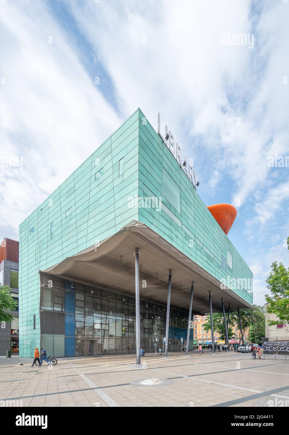 London, England, UK - Peckham Library by Will Alsop Stock Photo - Alamy