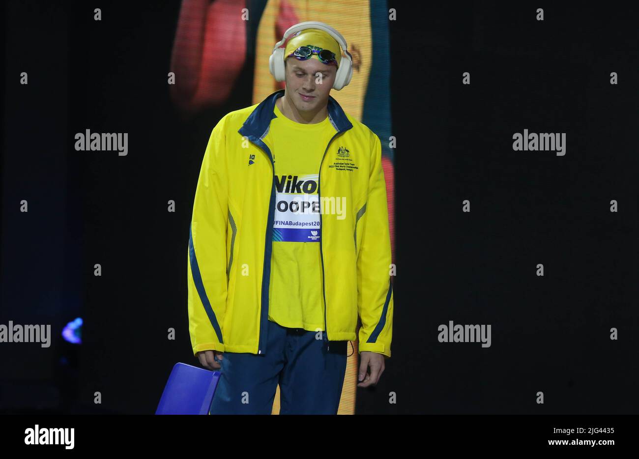 Isaac Alan Cooper of Australia Finale 50 M Backstroke Men during the ...