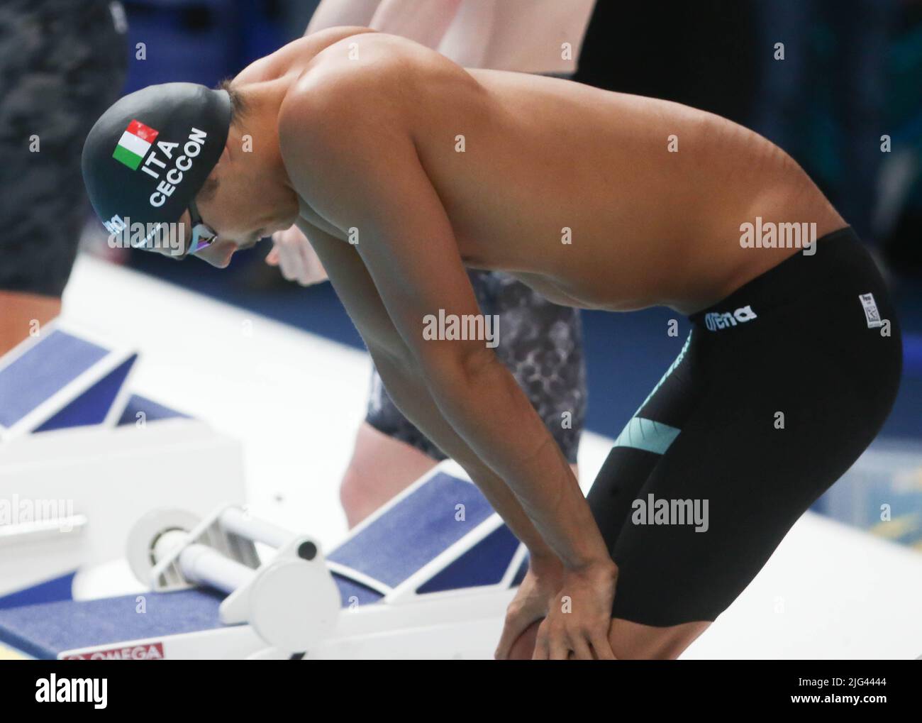 Thomas Ceccon of Italy Finale 50 M Backstroke Men during the 19th FINA ...