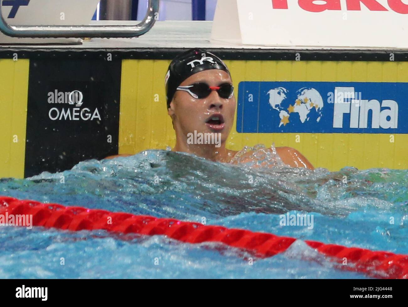Justin Ress of USA Finale 50 M Backstroke Men during the 19th FINA ...