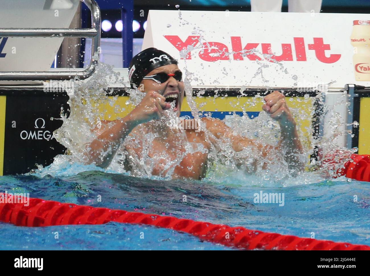 Justin Ress of USA Finale 50 M Backstroke Men during the 19th FINA ...