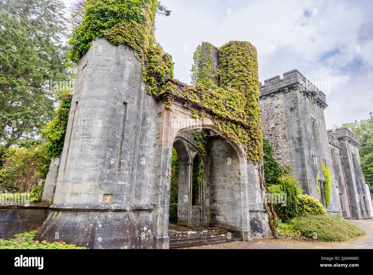 Armadale Castle with gardens and grounds, home of Clan Donald, in ...