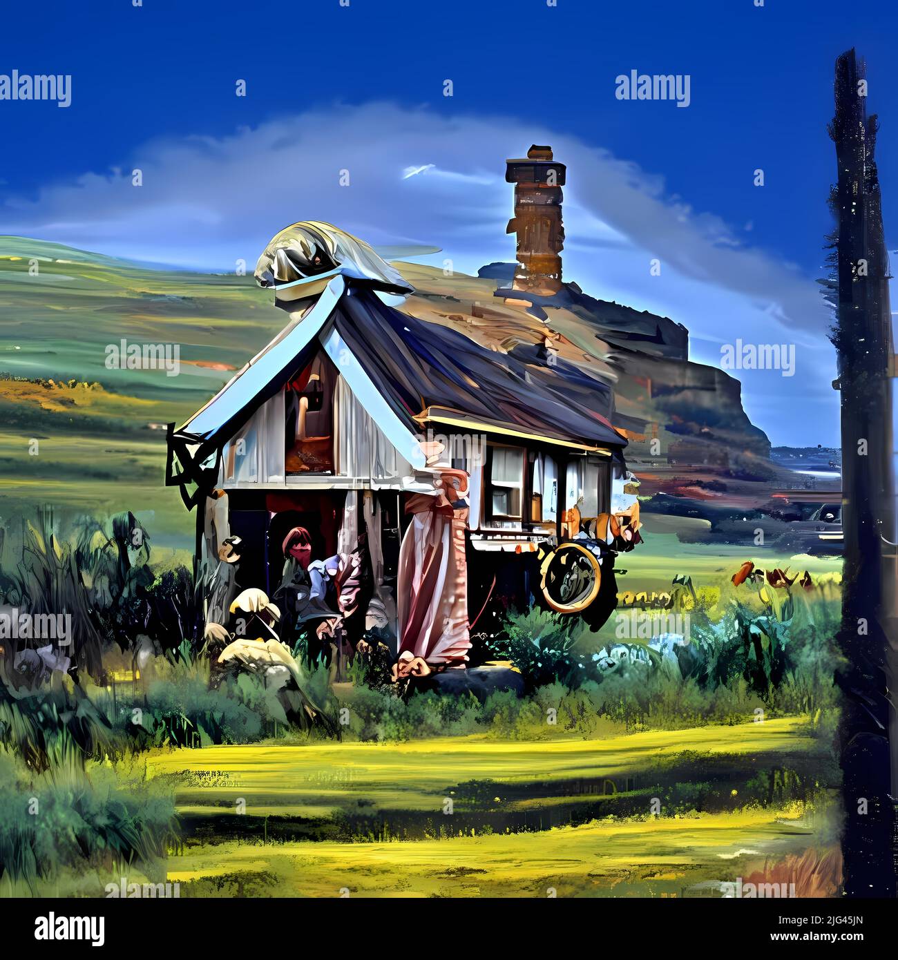 Little house on the prairie hi-res stock photography and images - Alamy