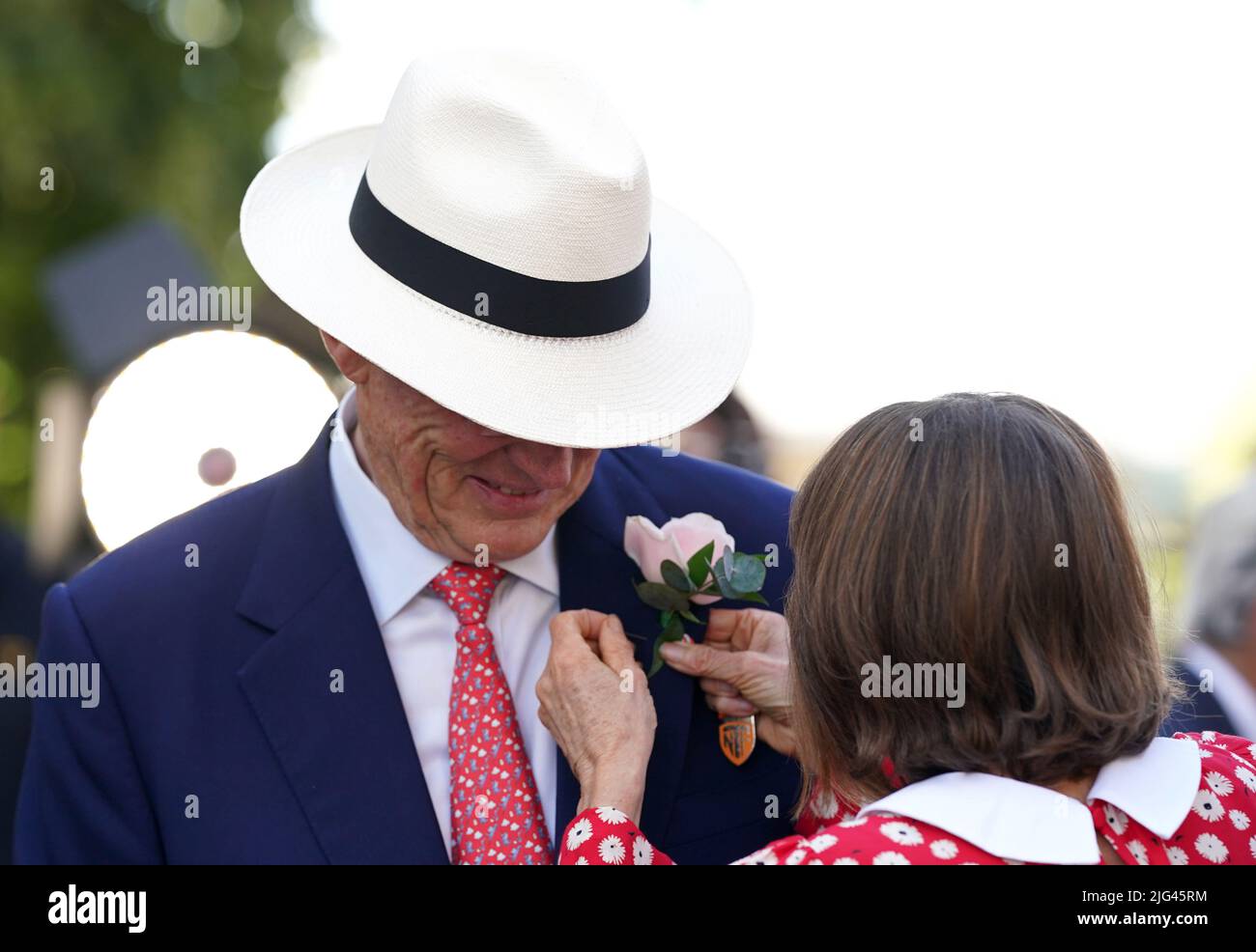 Trainer John Gosden celebrates winning the Edmondson Hall Solicitors ...