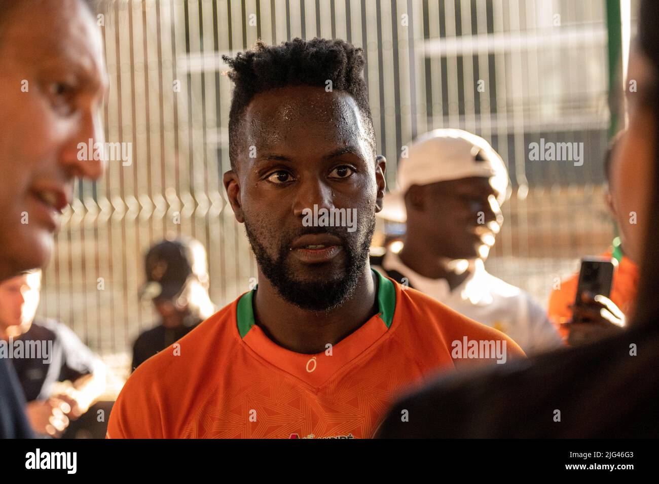 Ivory Coast Player during the Rugby Africa Cup 2022, World Cup 2023 ...