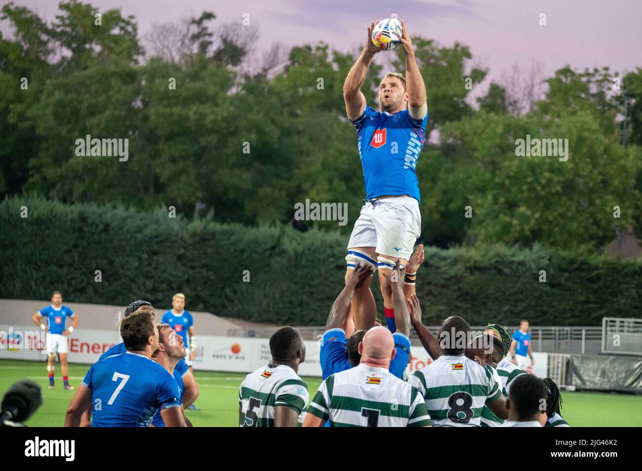Johan RETIEF during the Rugby Africa Cup 2022, World Cup 2023 ...