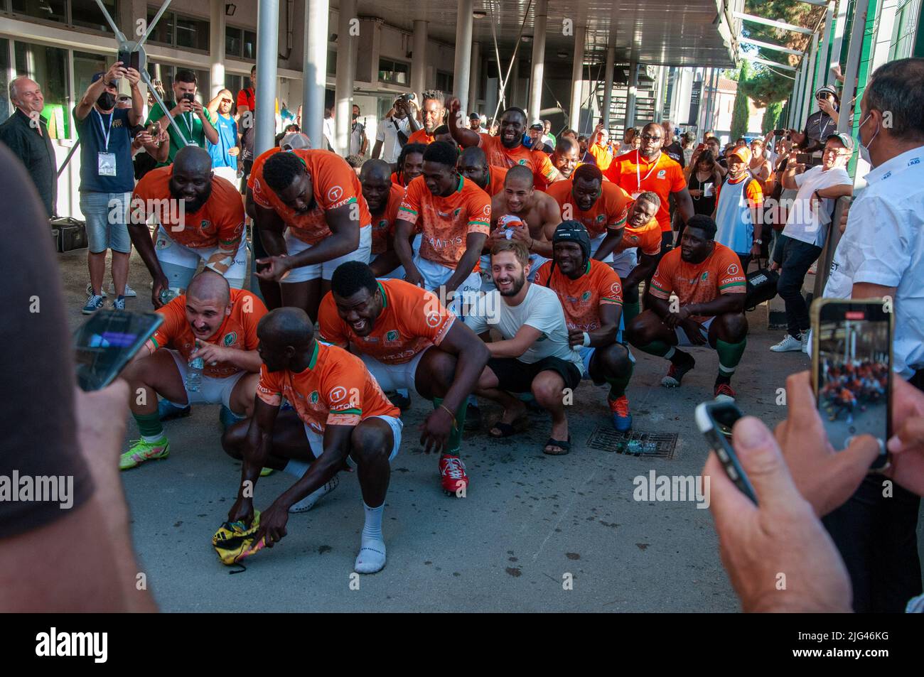 Ivory Coast Team during the Rugby Africa Cup 2022, World Cup 2023 ...