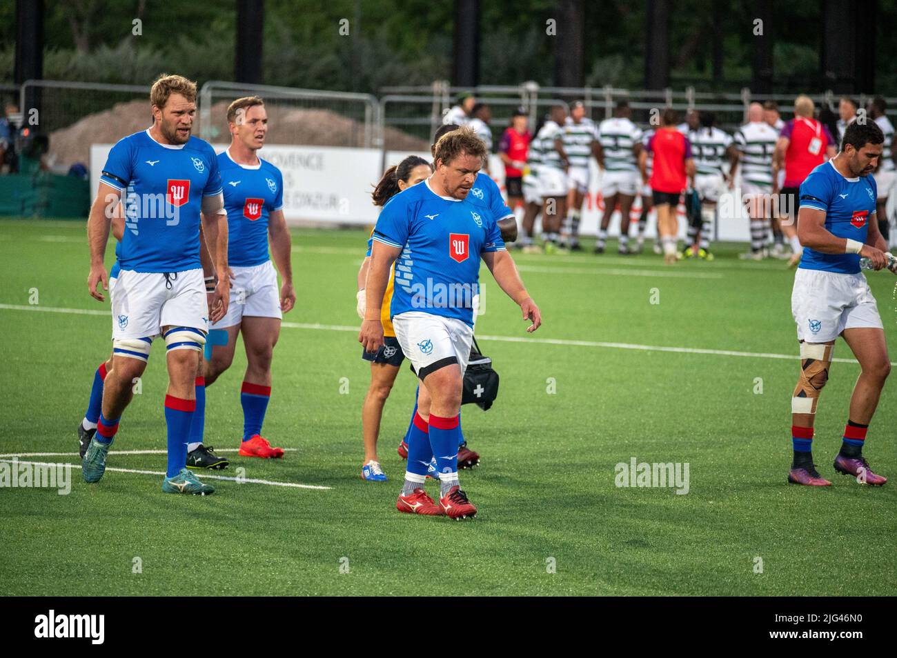 Namibia Team during the Rugby Africa Cup 2022, World Cup 2023 ...