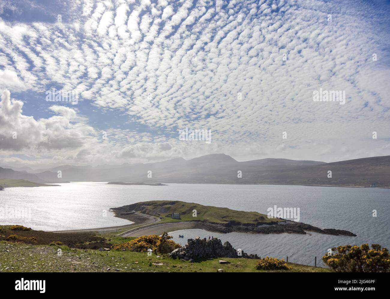 loch eriboll is a deep water sea lock on the north coast of scotland ...