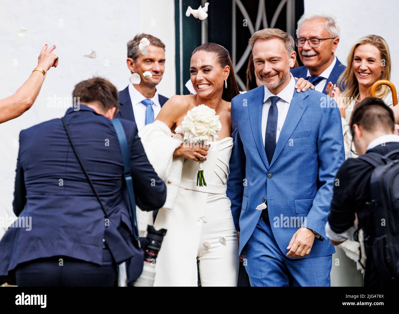 Keitum, Germany. 07th July, 2022. Federal Minister of Finance Christian ...