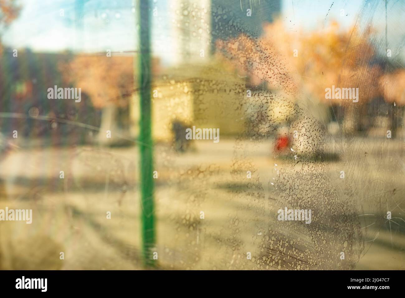 Dirty mirror. Turbid surface. Texture of mirror with dust Stock Photo ...