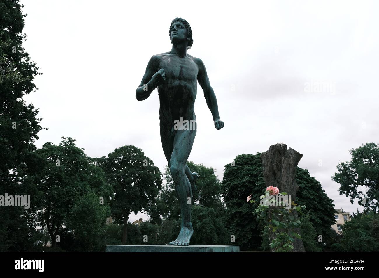 Greek runner sculpture hi-res stock photography and images - Alamy